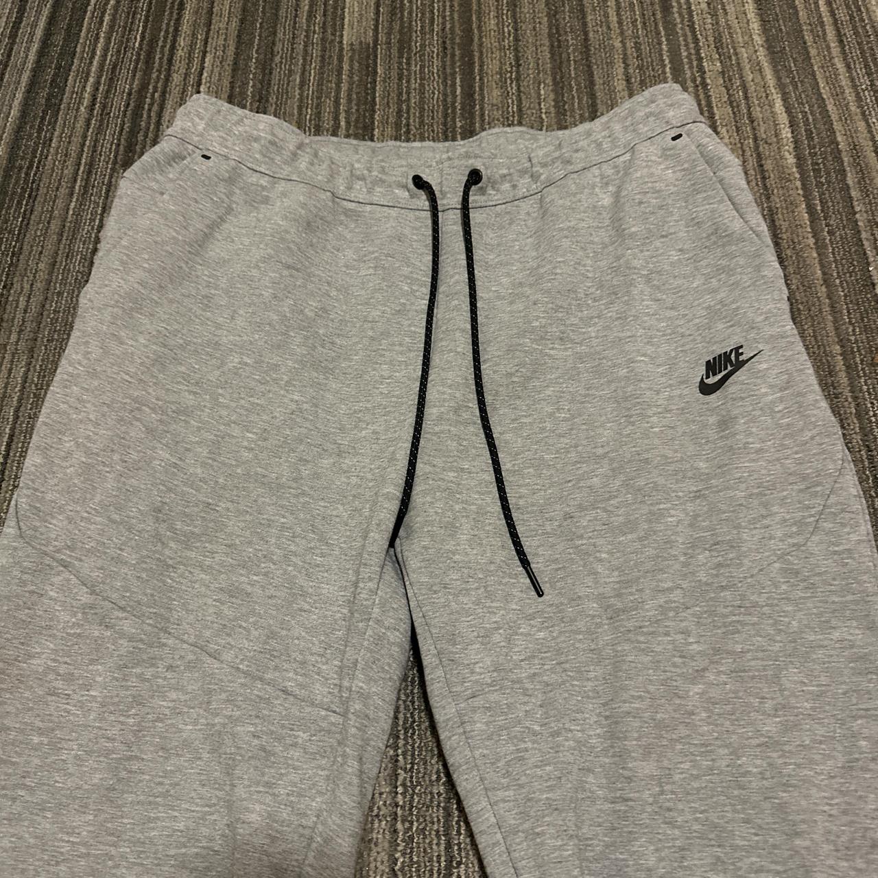 Super nice grey Nike tech pants No rips or... - Depop