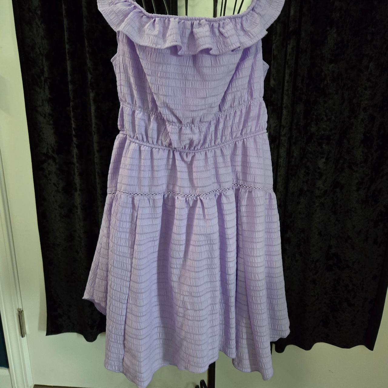 Wild Fable pastel purple off shoulder mini Dress •... - Depop