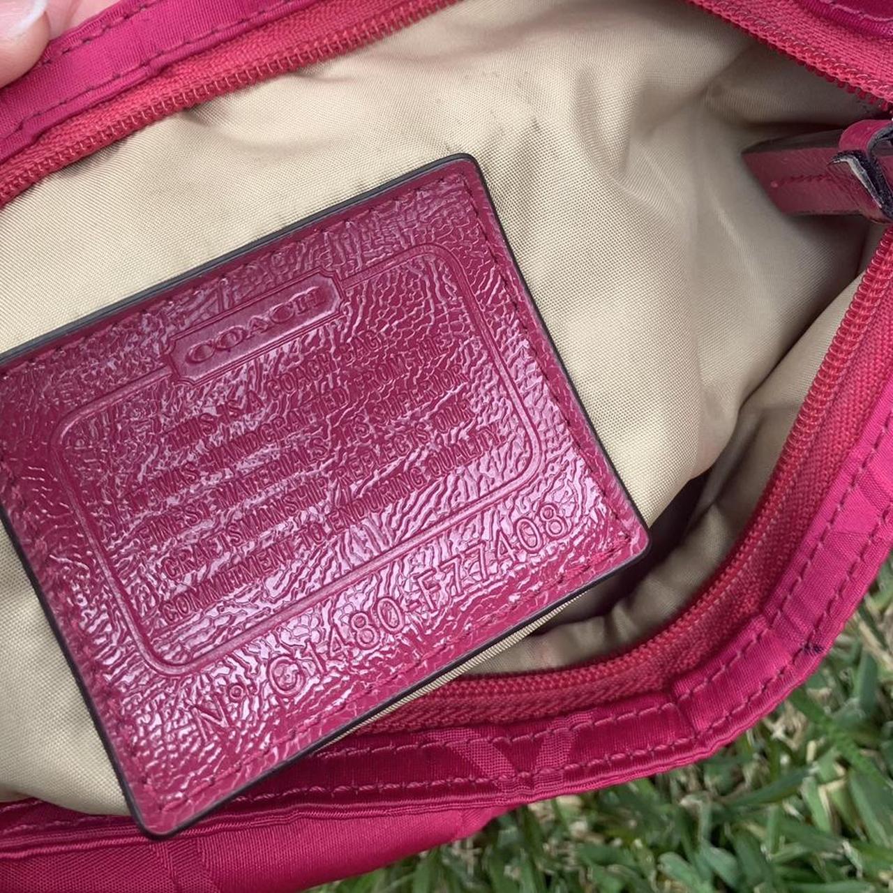 - hot pink authentic coach ny F77408 shoulder bag... - Depop