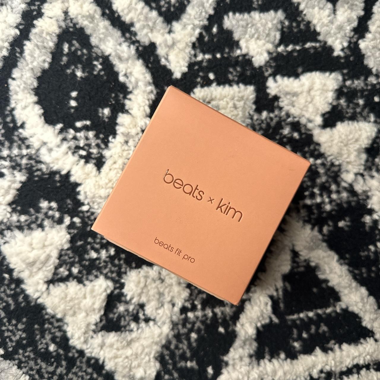 Beats x Kim / beats fit pro in color: dune - Depop
