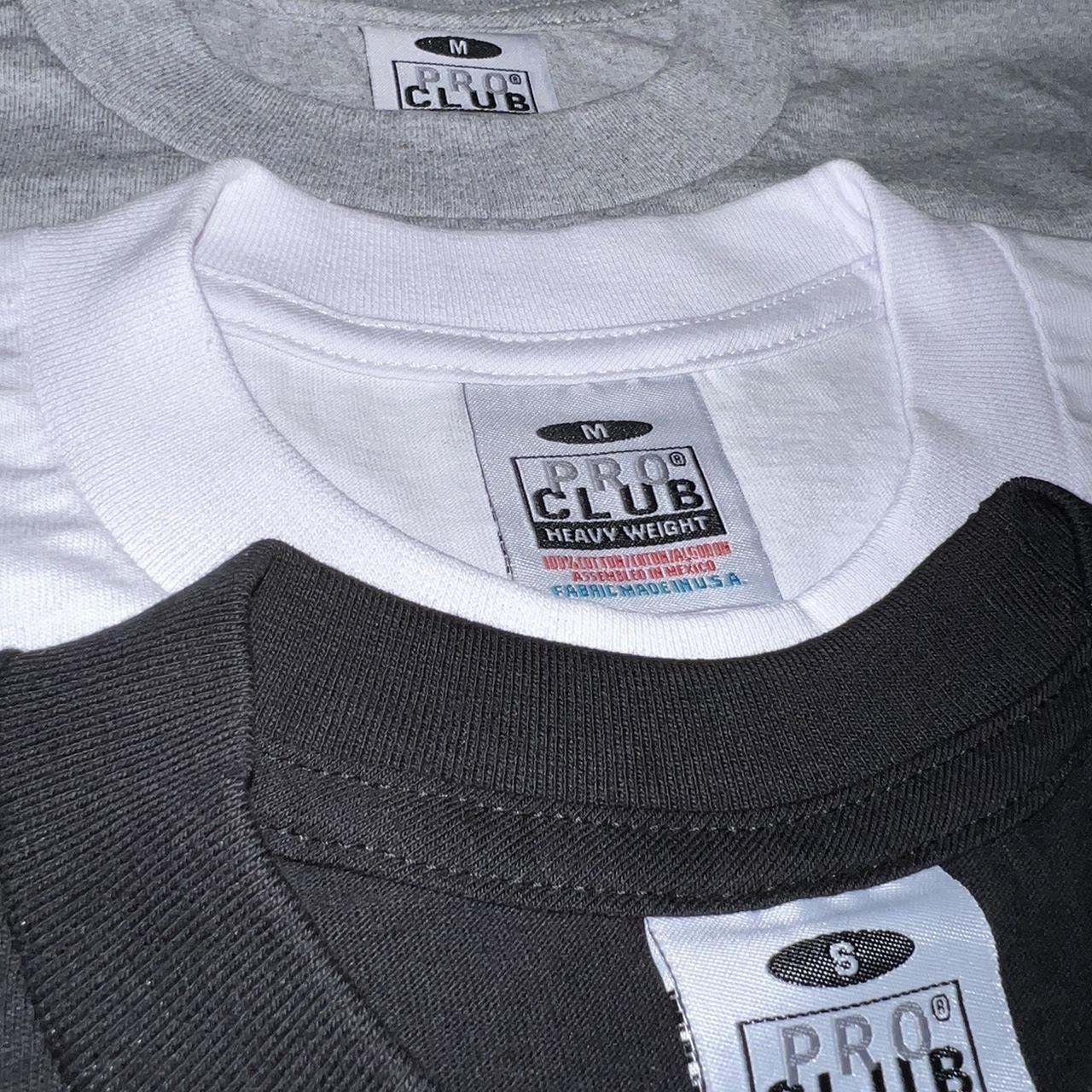 Brand New Pro Club Tee - Available colors; White ,... - Depop