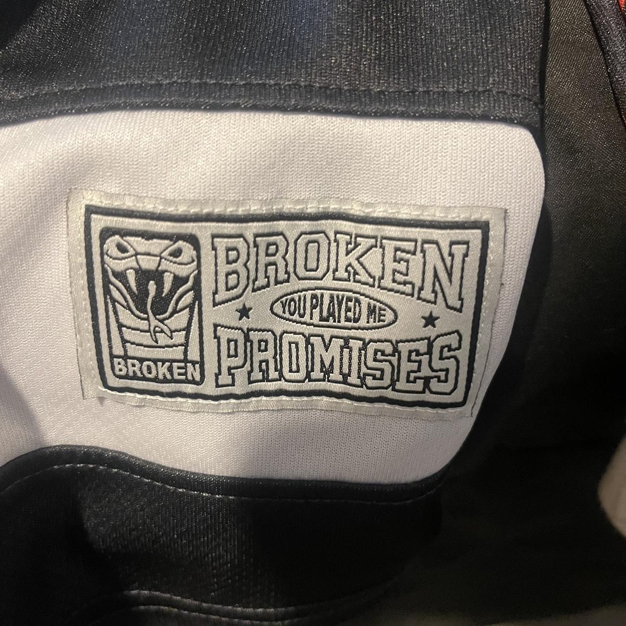 Broken Promises Jersey style long sleeve shirt. - Depop