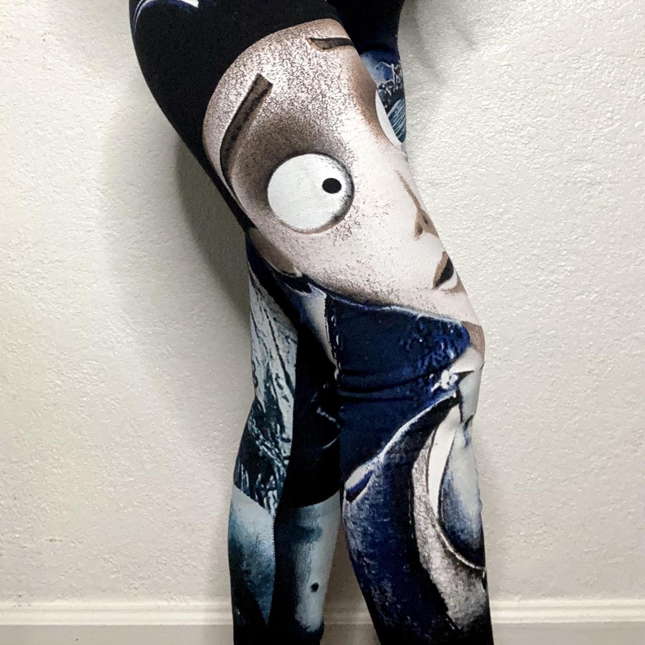 Corpse bride screen print leggings. Amazing quality... - Depop