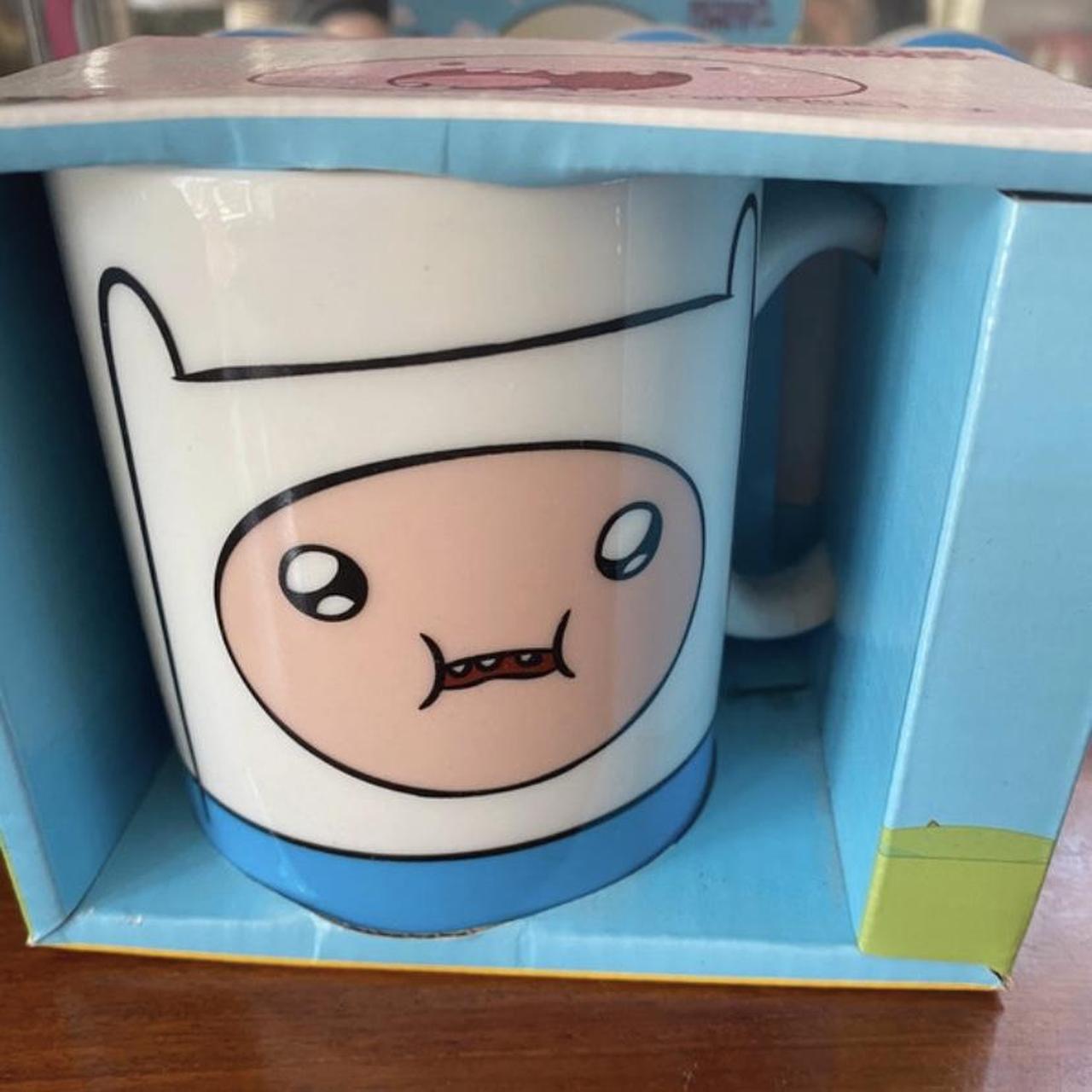 Adventure time mug cup Coffee cup Finn the human... - Depop