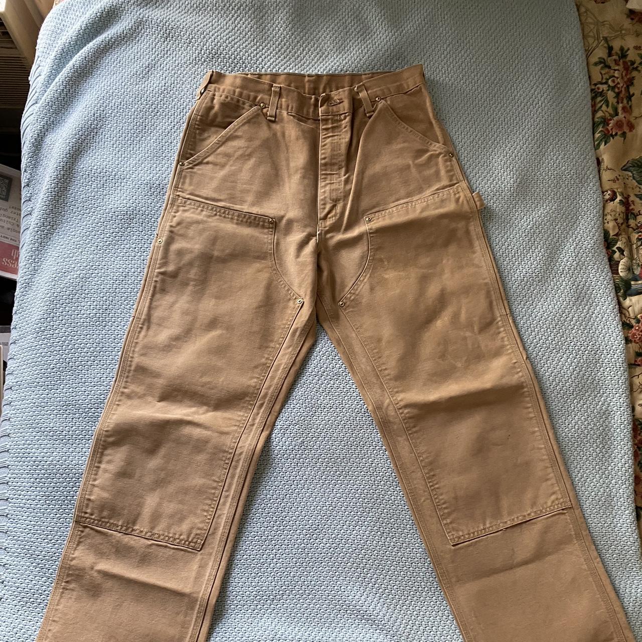 Vintage Union Made in the USA! Carhartt double knee... - Depop