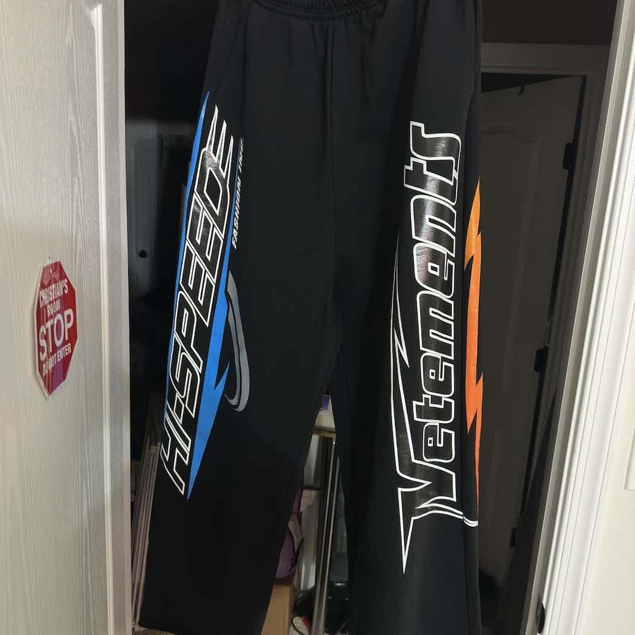 Vetements "hi-speed" sweatpants Will ship next... - Depop