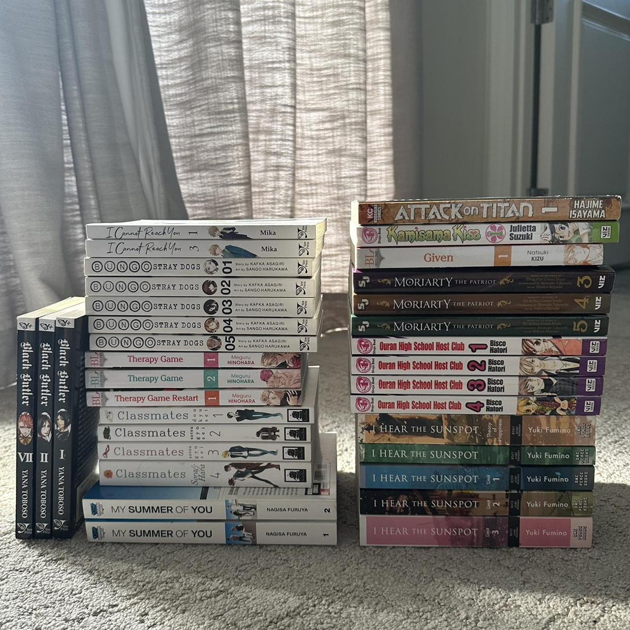 Manga for sale! $4-$7 each! Price ranges from what... - Depop