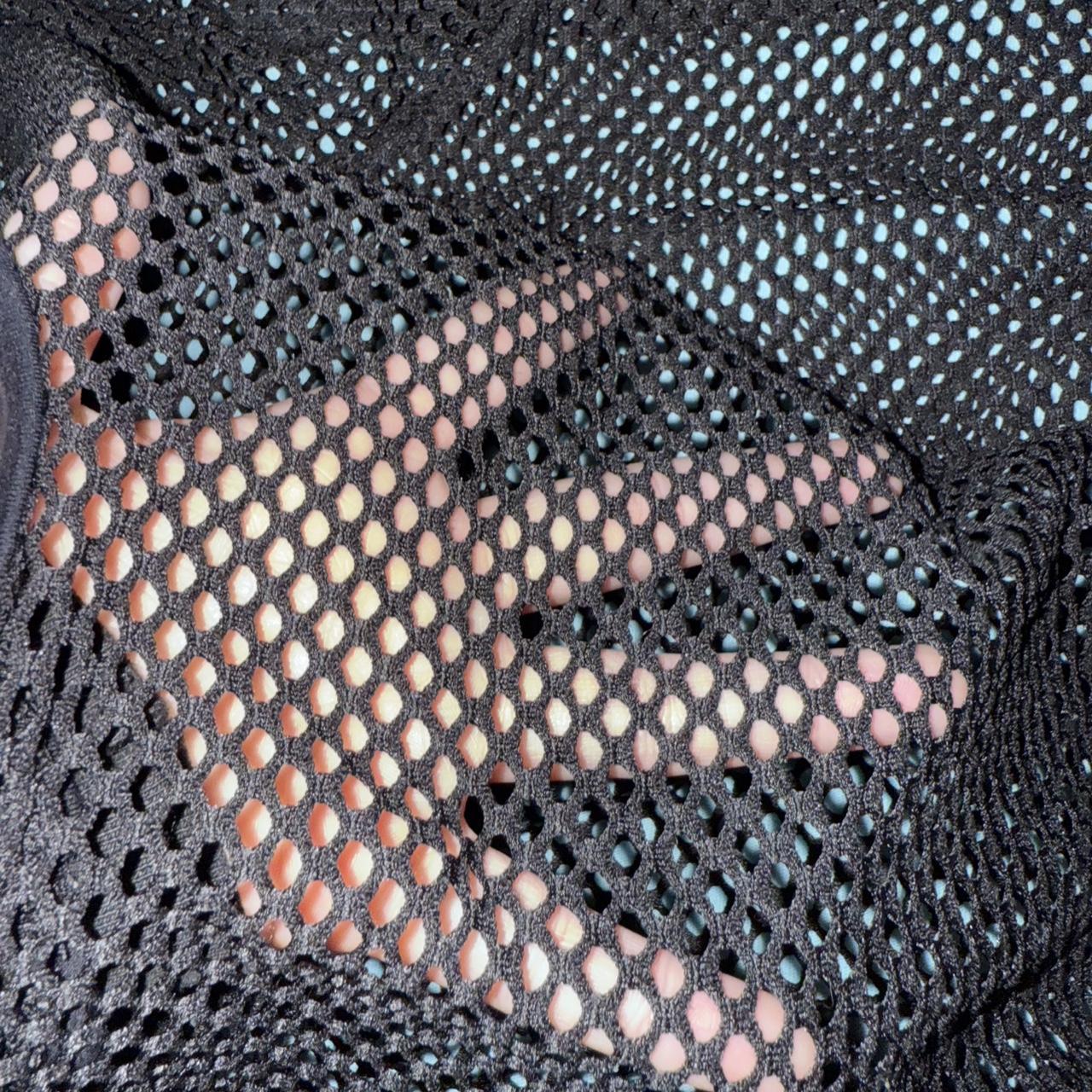 Black fishnet top #gothstyle one size open to offers - Depop