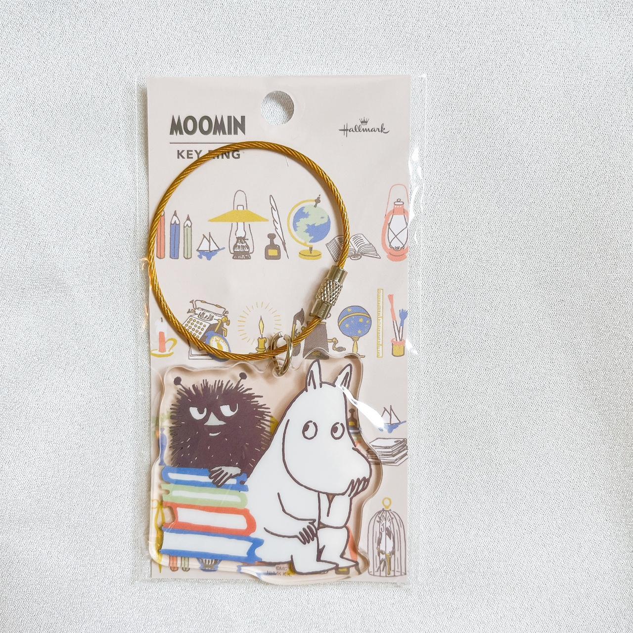 Brand New kawaii moomin acrylic keychain and bag... - Depop