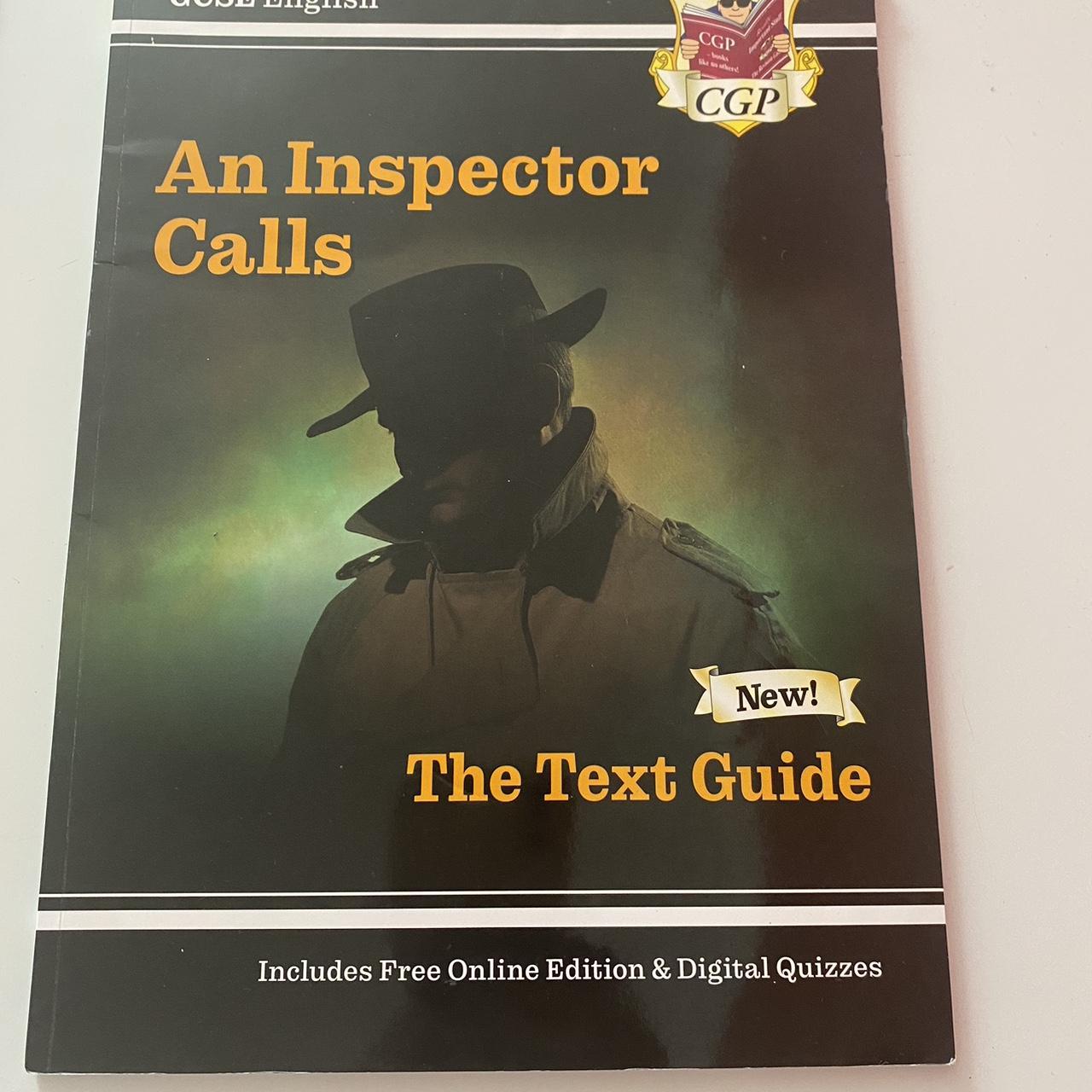 gcse an inspector calls text guide and worbook (eng... - Depop