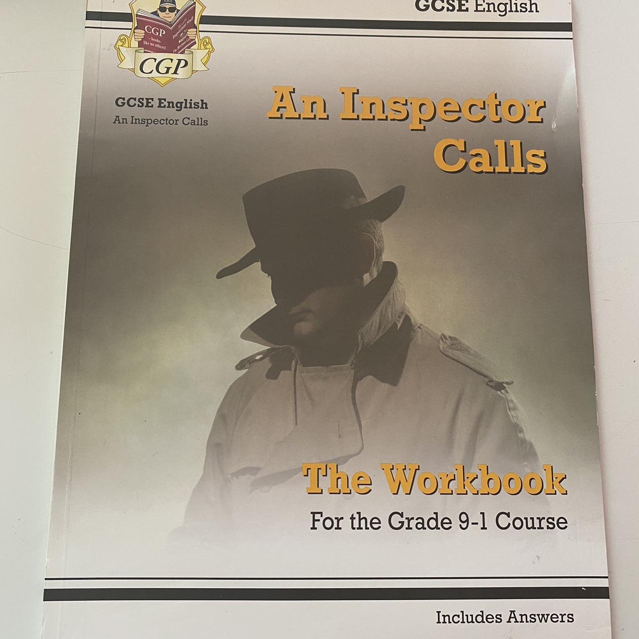 gcse an inspector calls text guide and worbook (eng... - Depop