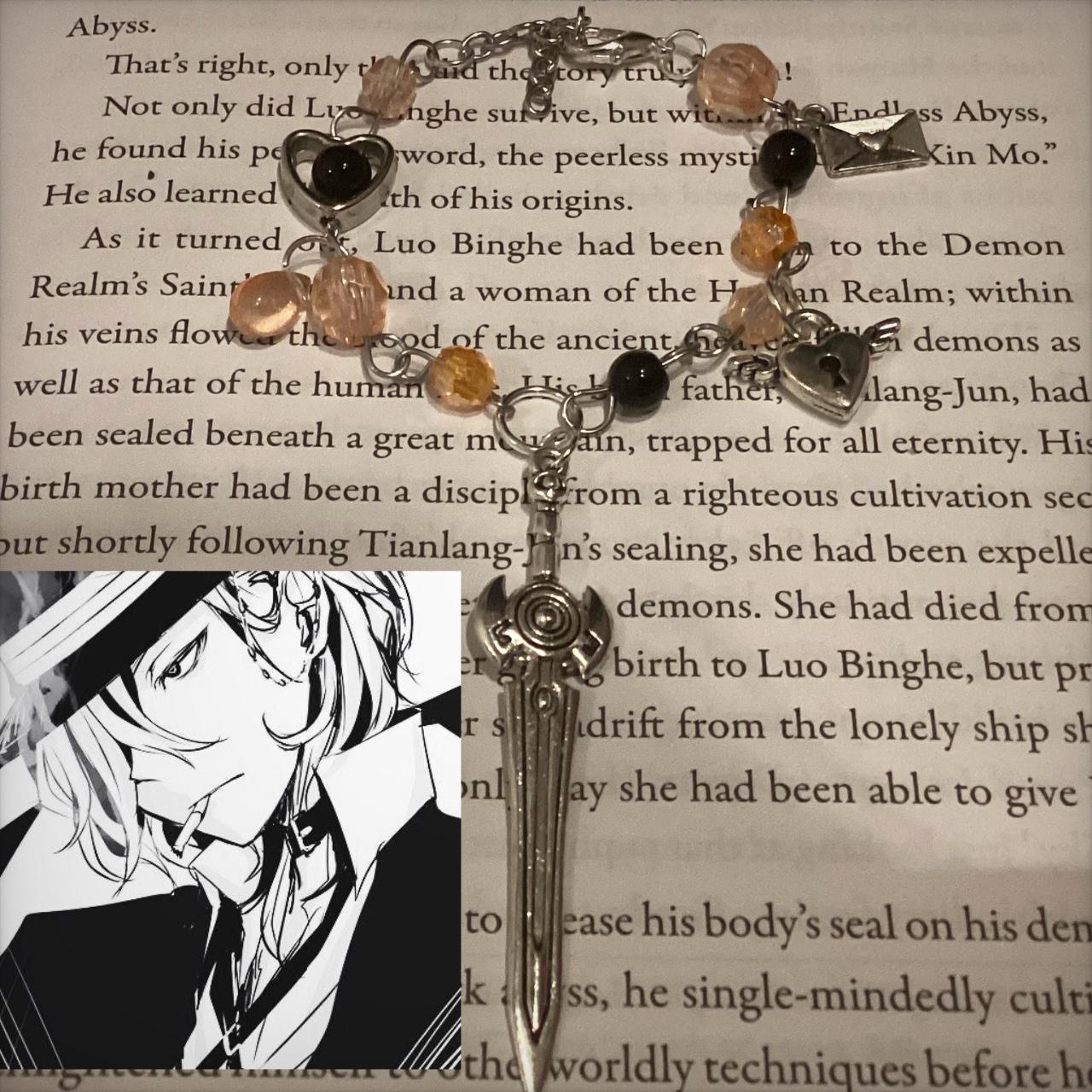 Chuuya nakahara bracelet bsd Bungou stray dogs anime - Depop