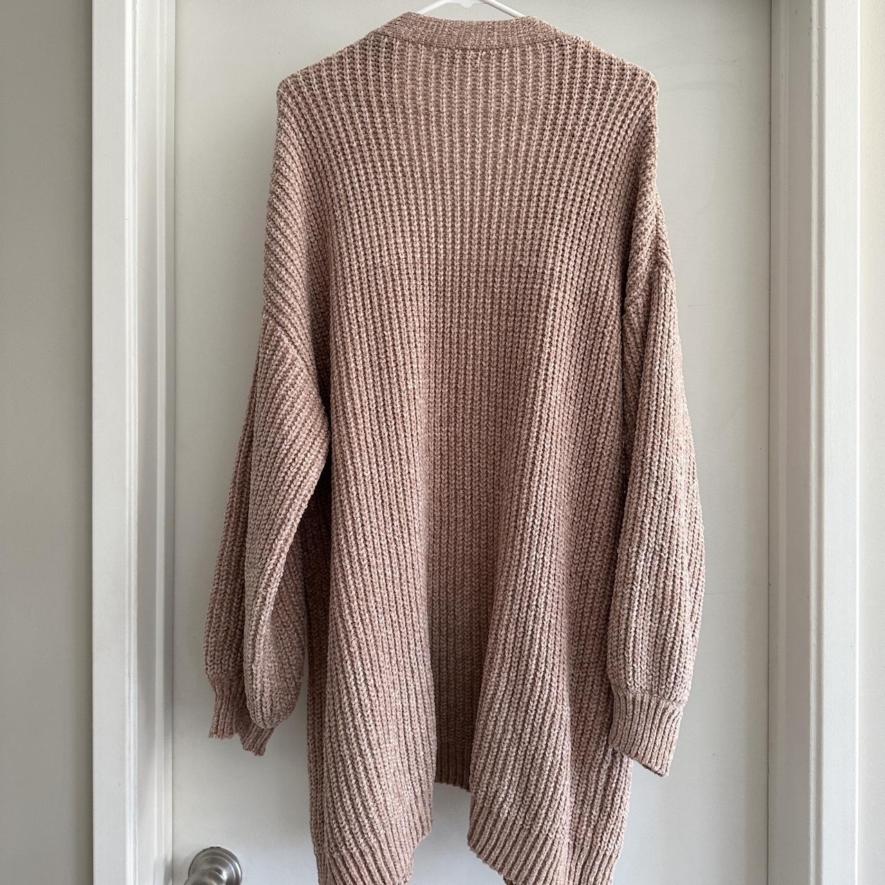 SHEIN Women's Pink Cardigan | Depop