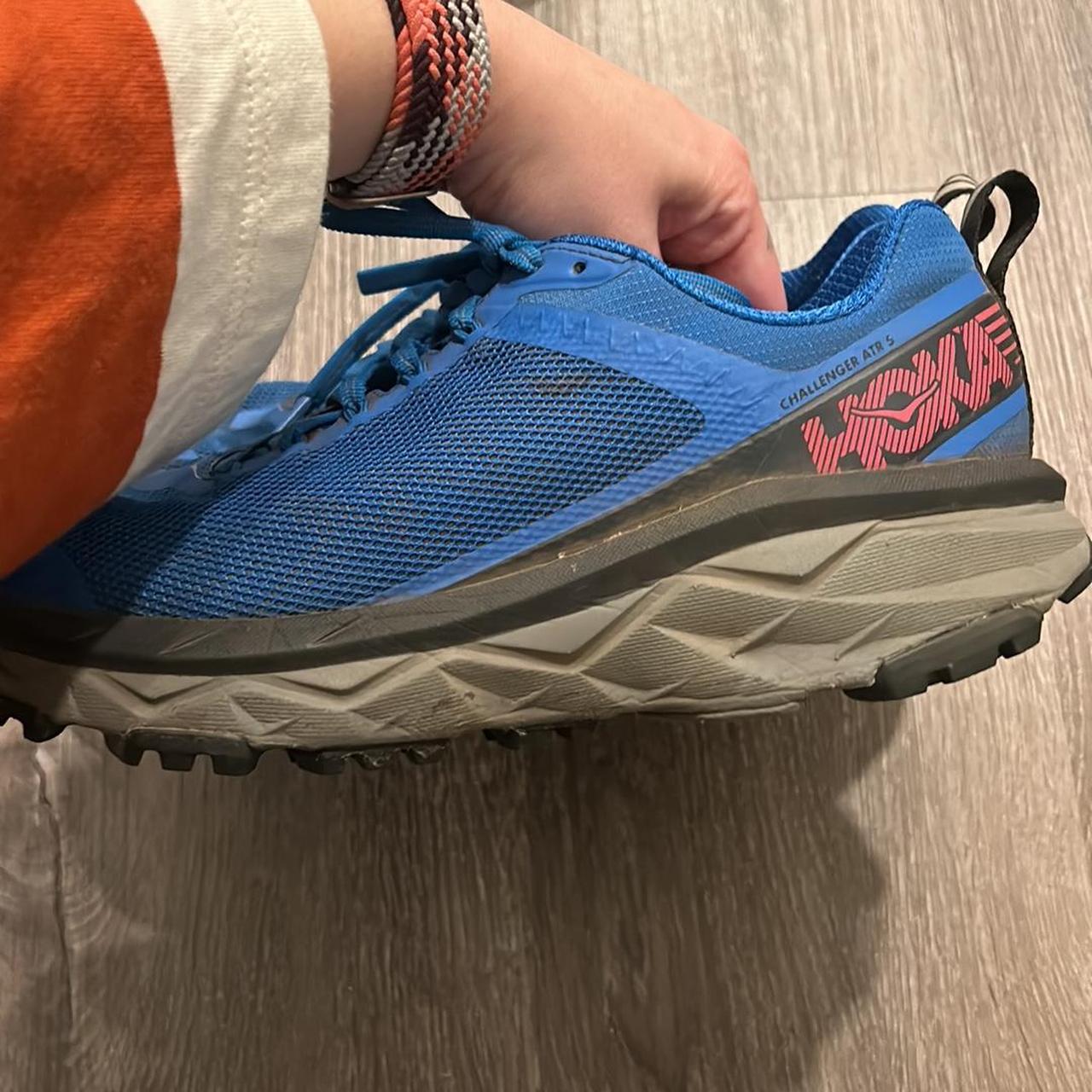 Hoka One One Blue Running Shoes #hoka - Depop