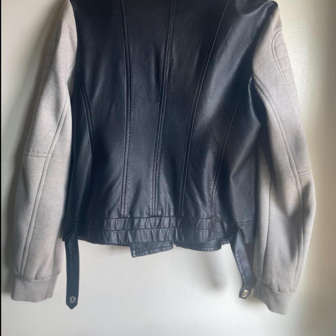 women’s biker jacket - worm a few times -very minor... - Depop