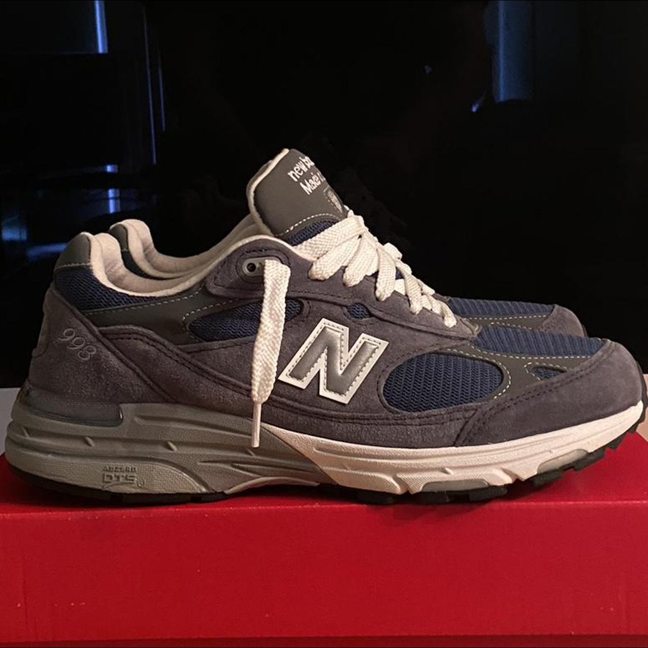New Balance 993 Made in USA Indigo (RARE) Men's US... - Depop