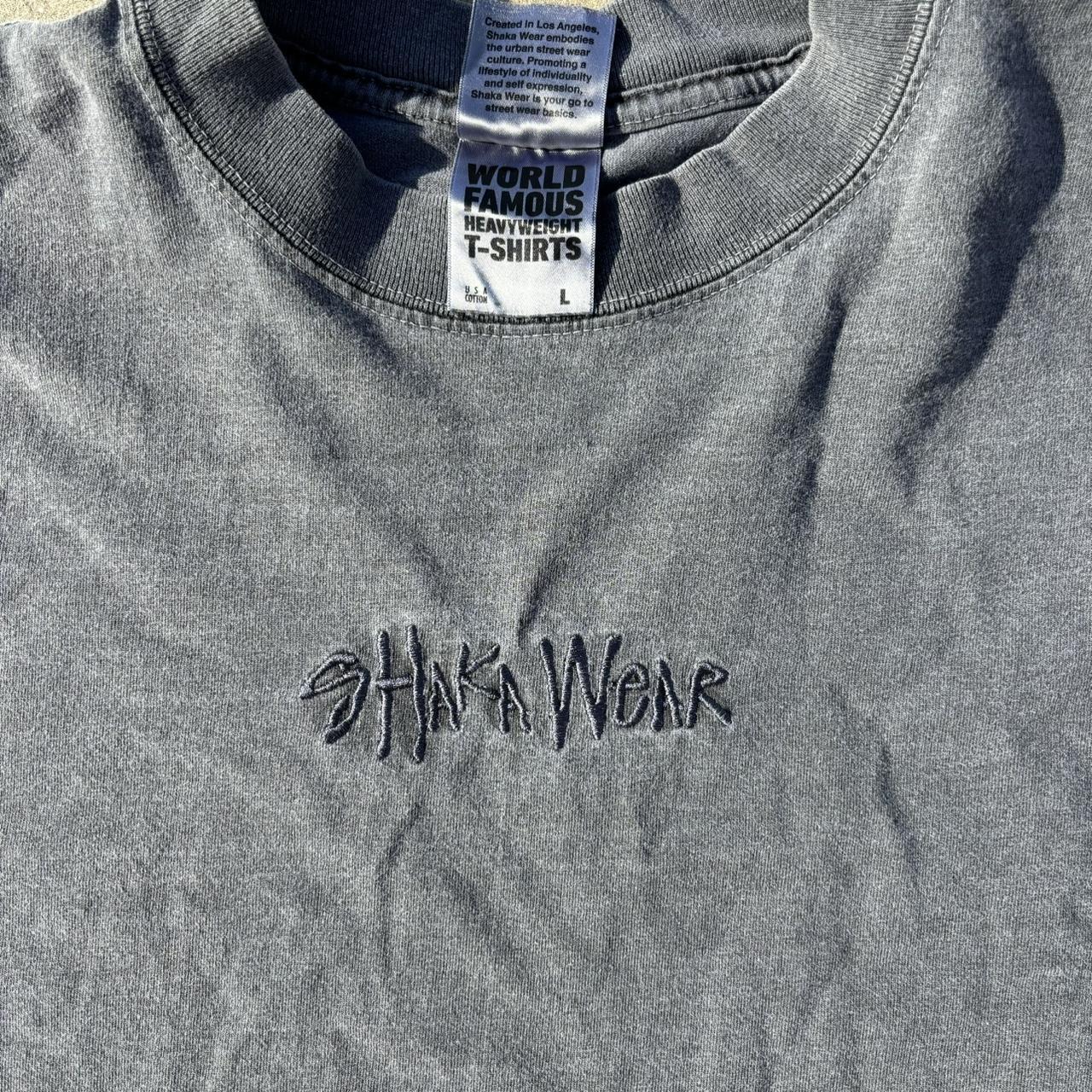 Grey Shaka Wear Shirt Size large Open to... - Depop