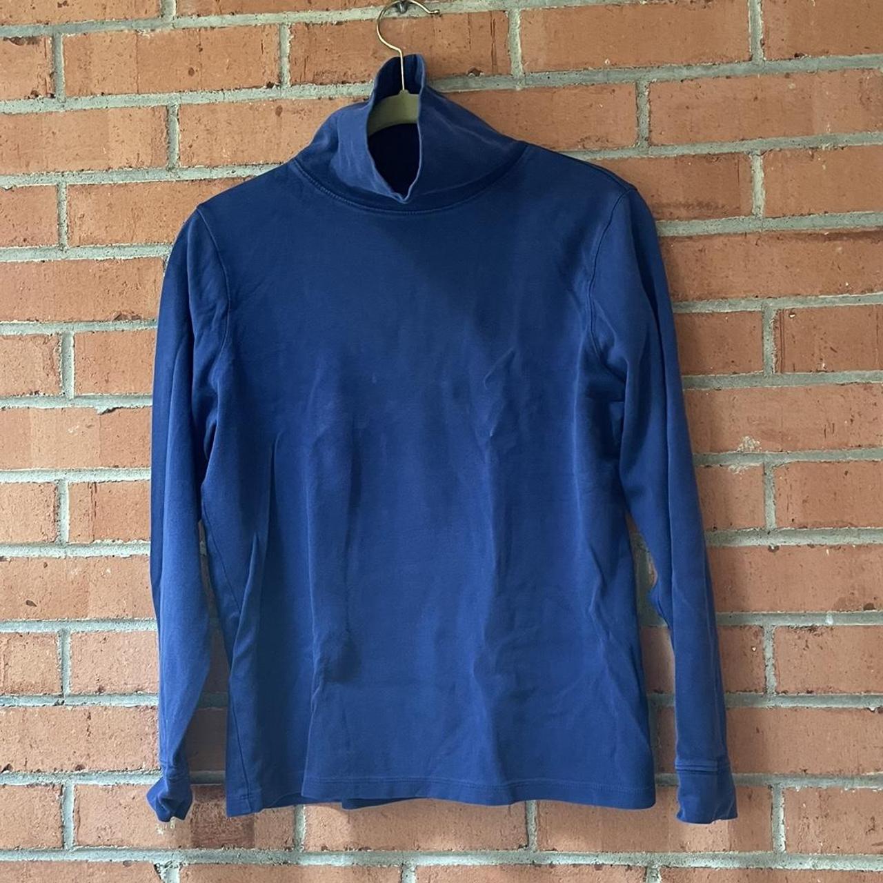 Royal blue slay Turtle neck Very comfortable... - Depop