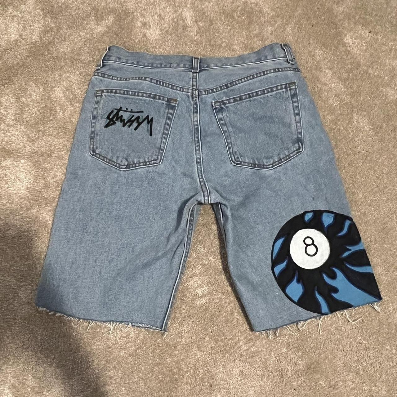Jorts Custom Stussy Jorts Brand new Never... - Depop