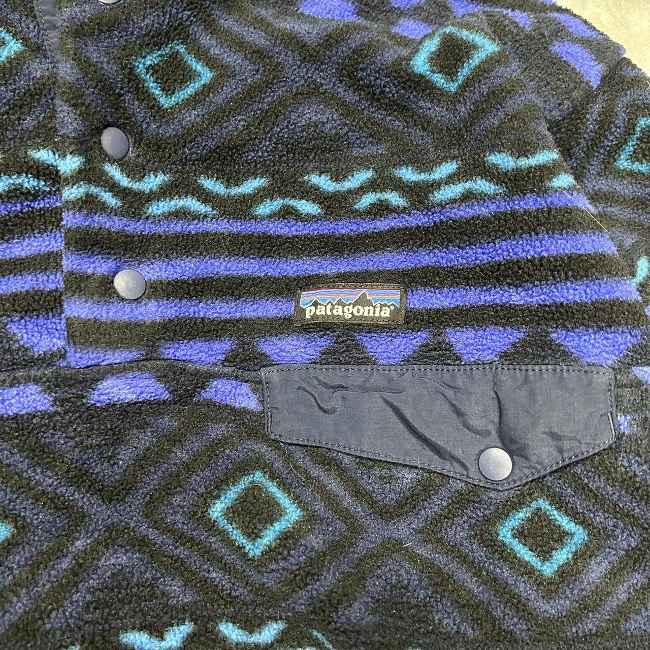 Patagonia Aztec synchilla perfect condition no... - Depop