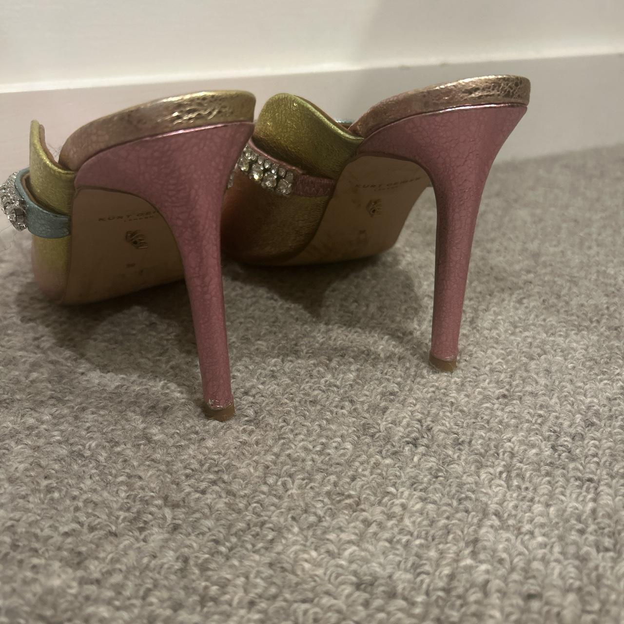 Stunning Kurt Geiger heels, size 39. Worn once to a... - Depop