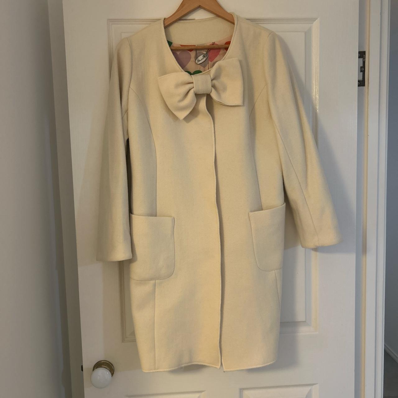 Brand: Alannah Hill, size 14 Wool coat with button... - Depop