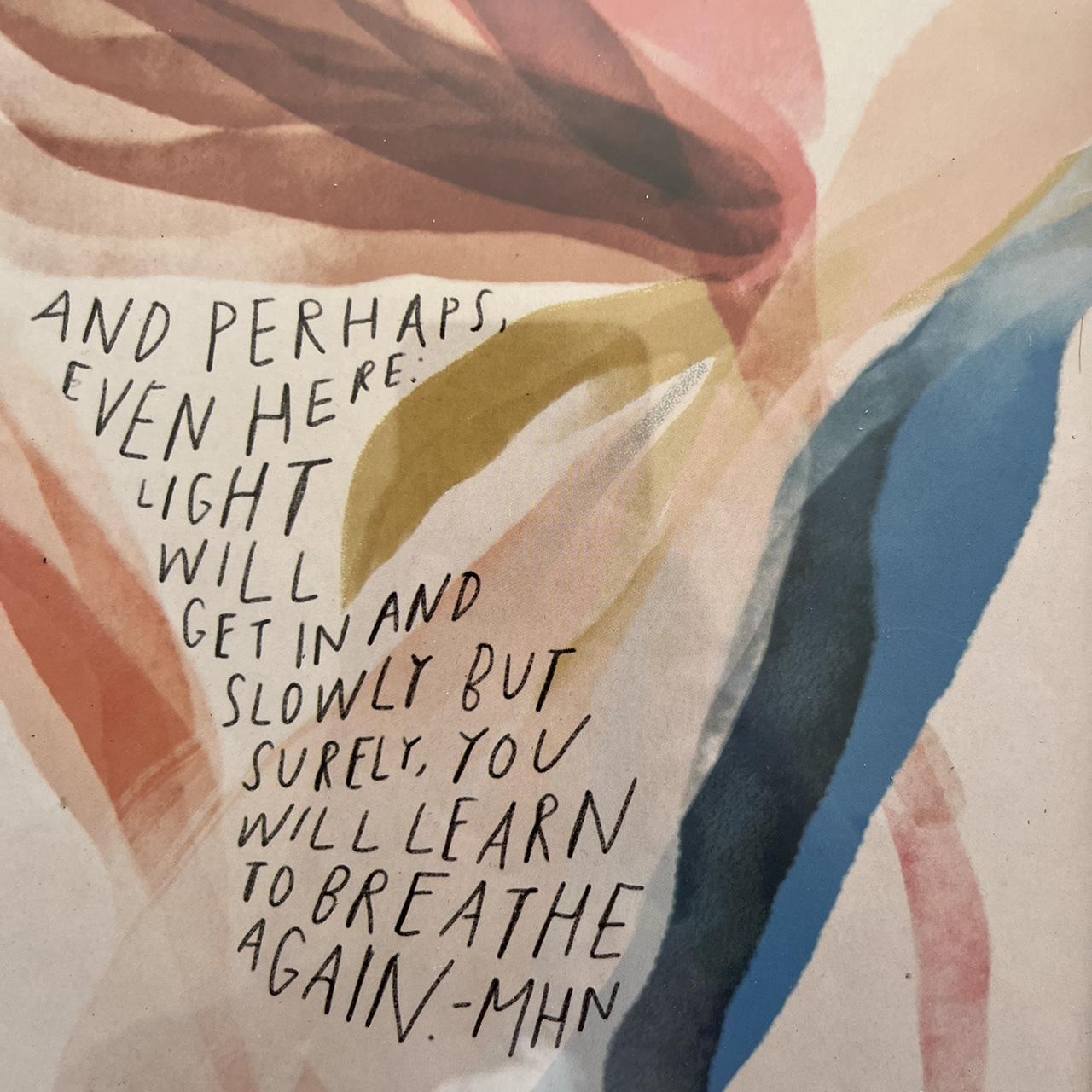 Morgan Harper Nichols Framed Poem #mhn #poetry... - Depop