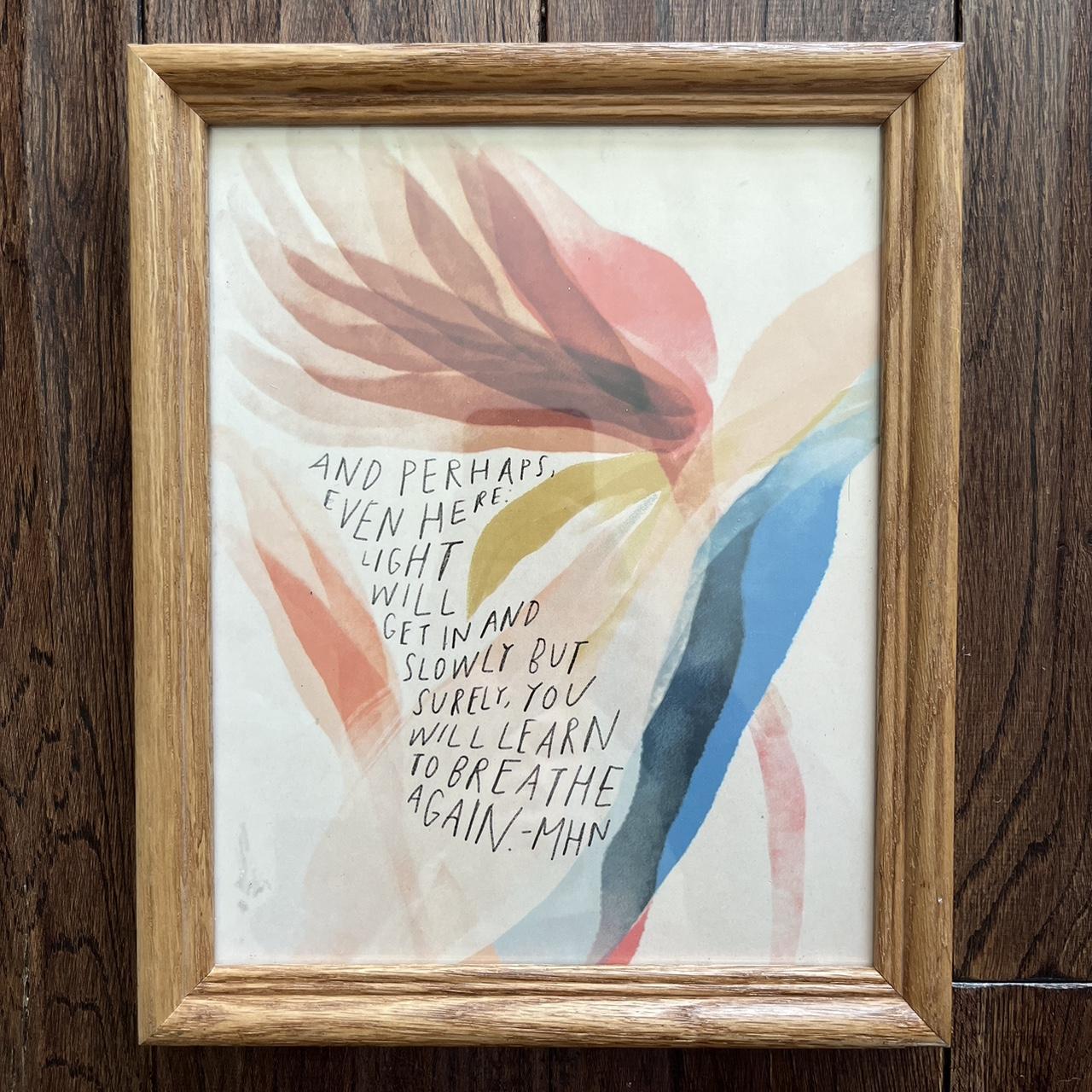 Morgan Harper Nichols Framed Poem #mhn #poetry... - Depop