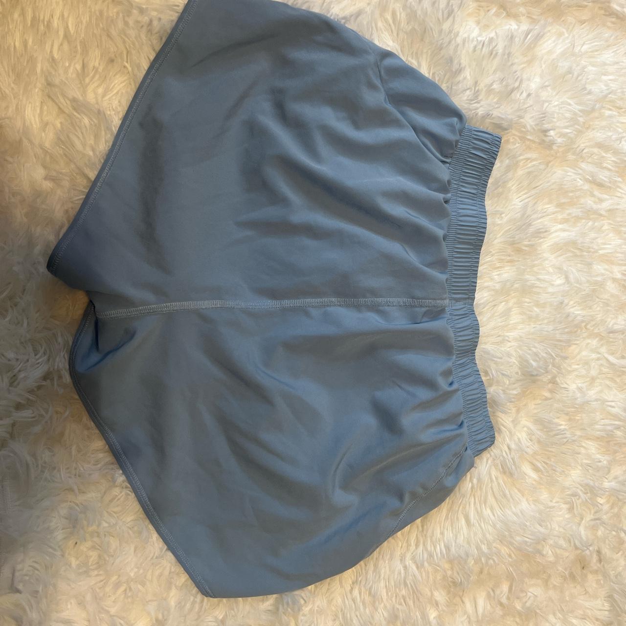 Blue Alo Yoga Shorts Size XS but stretchable as I am... - Depop