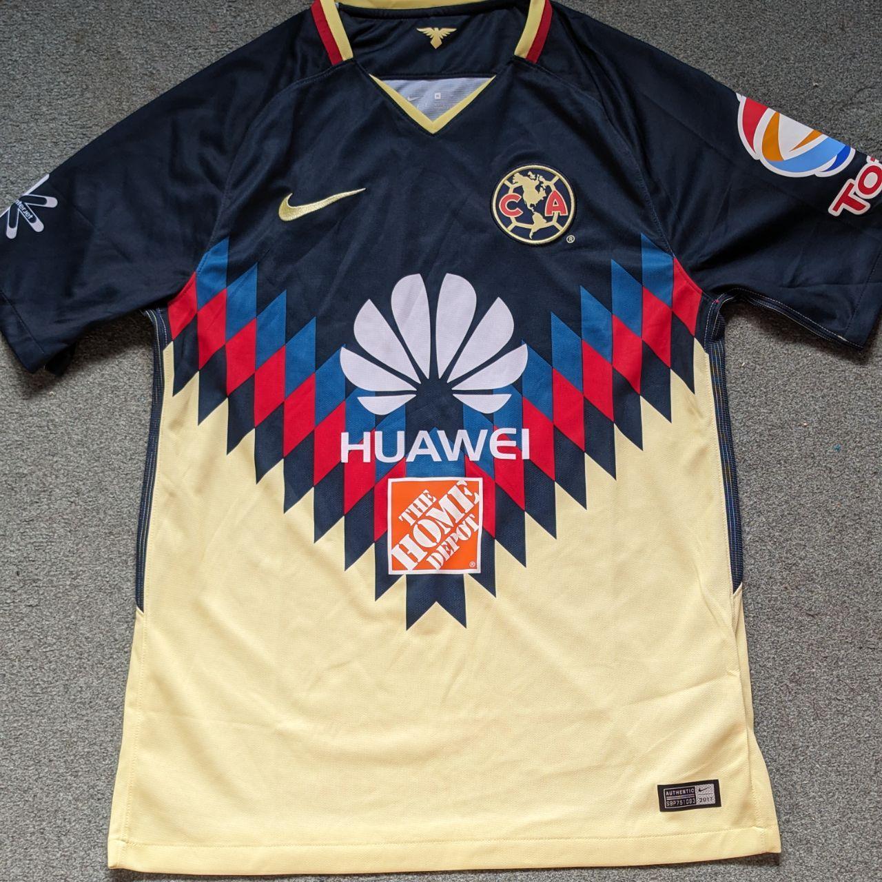 Club America 2017/18 Home Shirt - Medium Like new... - Depop