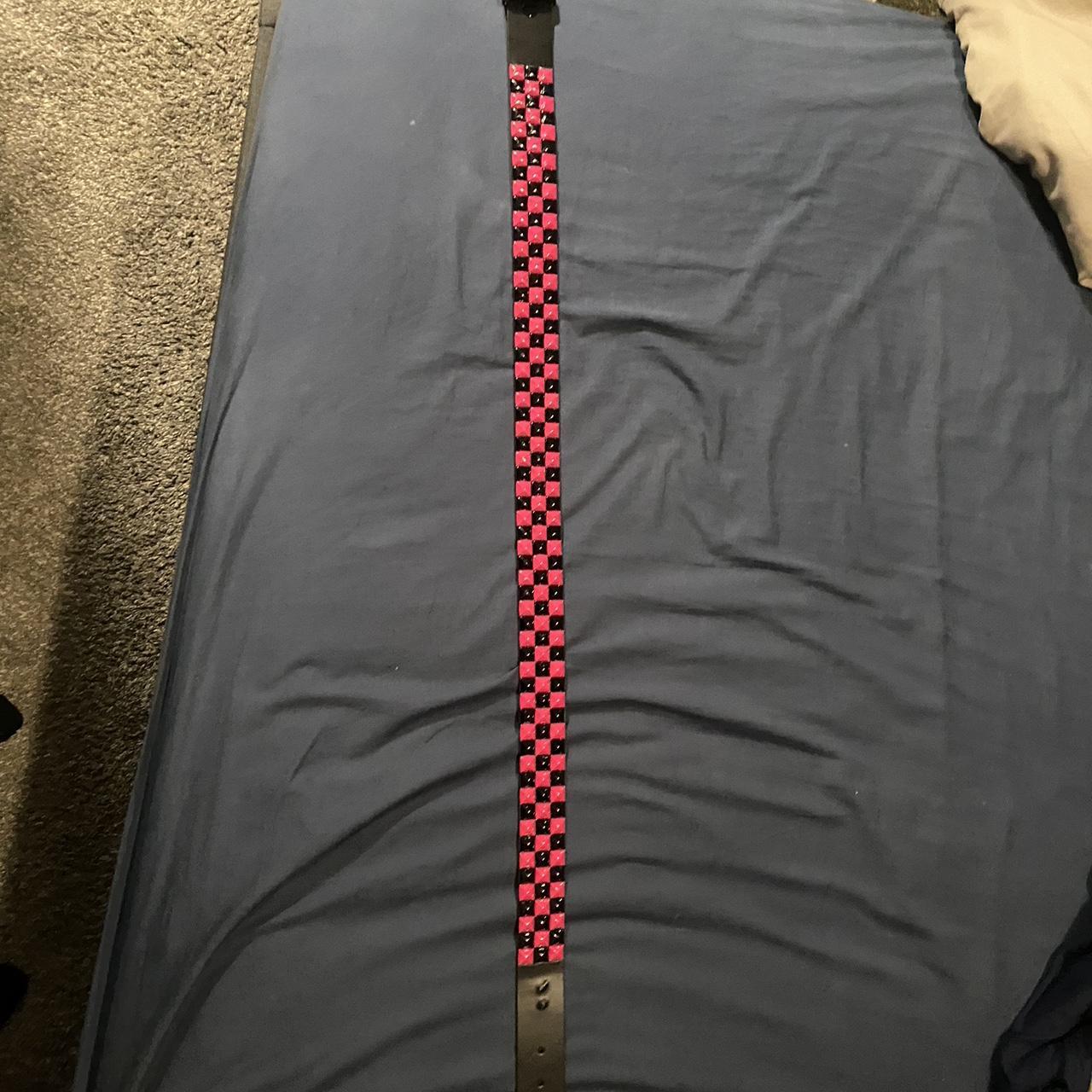 PINK SCENE BELT #scene #emo #y2k #scenemo #2000 - Depop