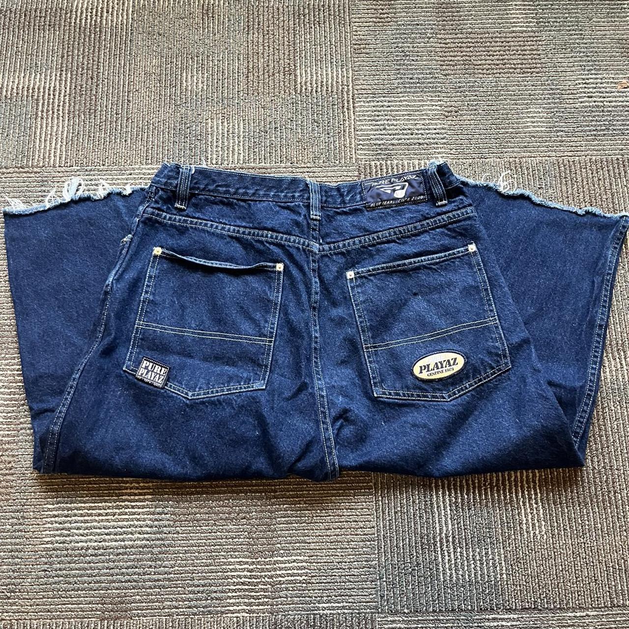 Insane JNCO style Pure Playaz Product Denim elephant... - Depop