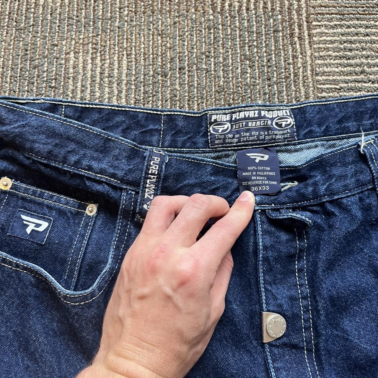 Insane JNCO style Pure Playaz Product Denim elephant... - Depop