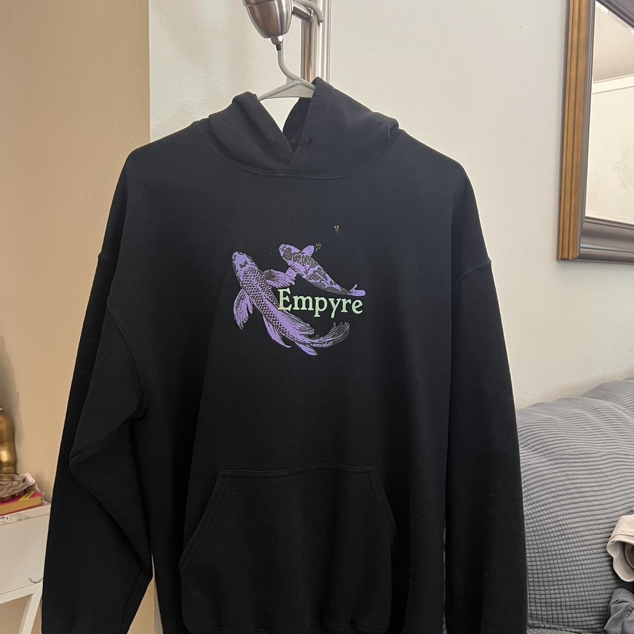 empyre graphic hoodie - Depop