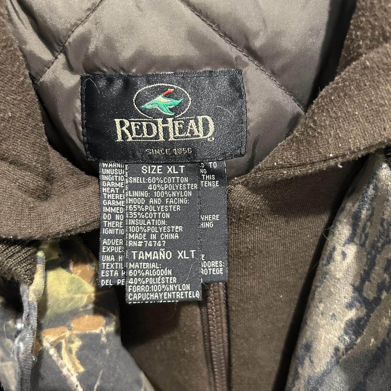 Real Tree Camo Bass Pro Shop Workwear Hooded Detroit... - Depop