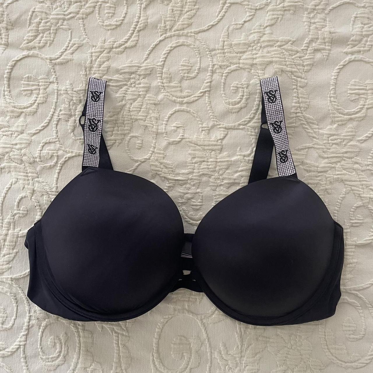 Victoria’s Secret rhinestone strap bra. Barely... - Depop