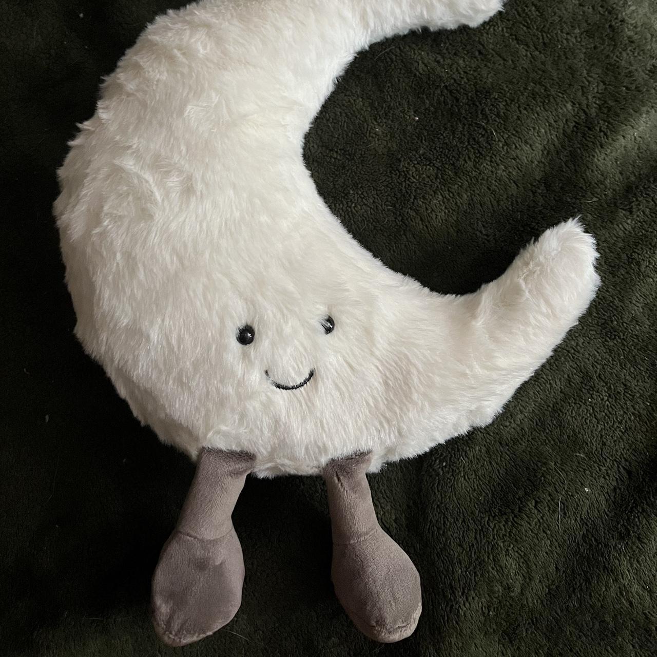 Moon jellycat, NWOT. Super cute but I need to downsize. - Depop