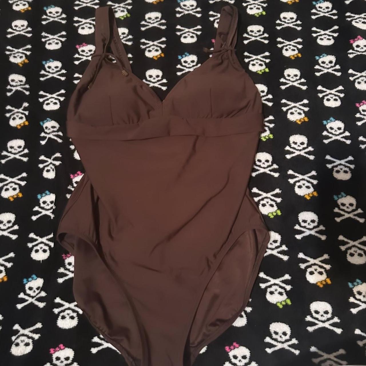 Very cute brown bathing suit 💝 No PayPal - Depop