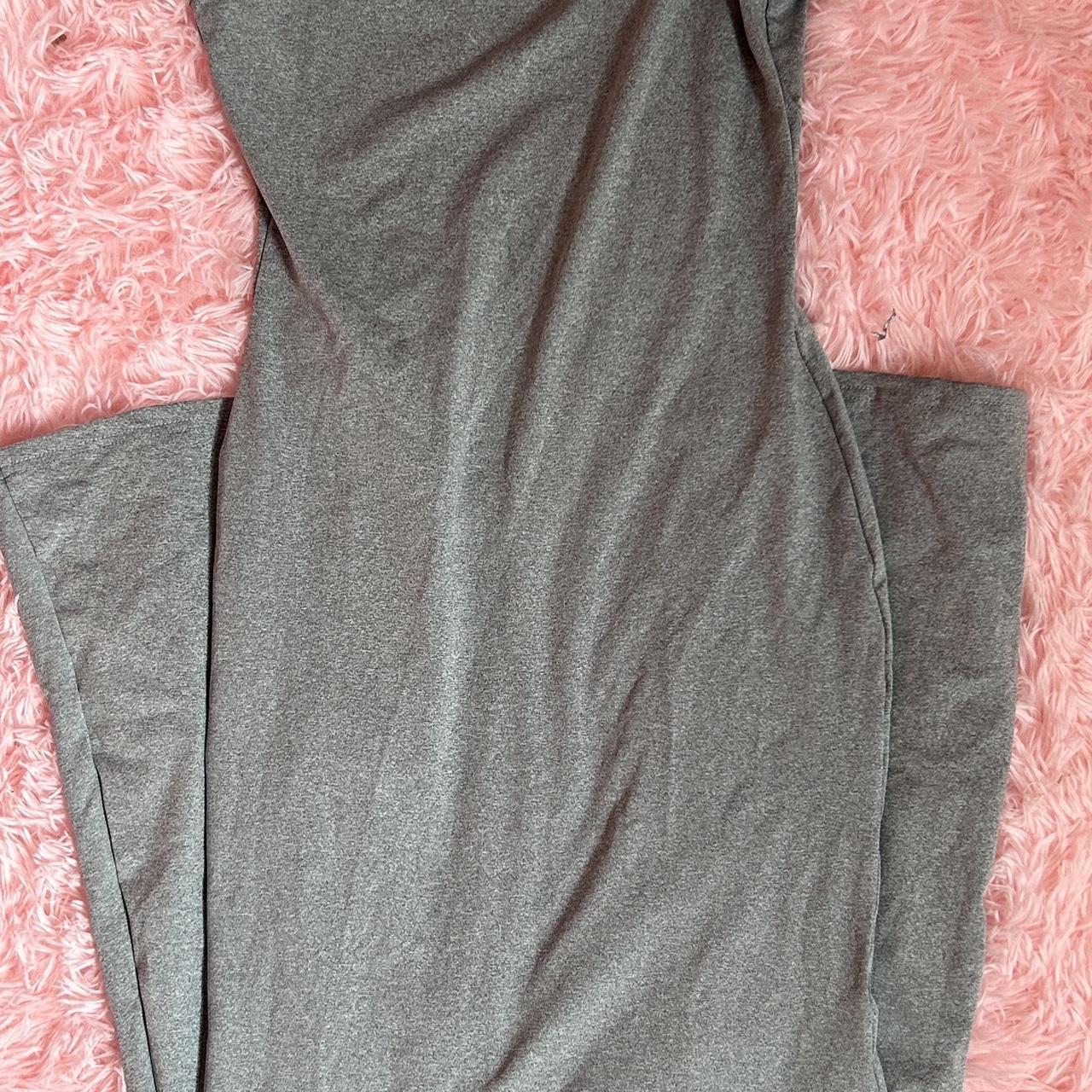 Grey maxi body on dress, very tight fitting and... - Depop