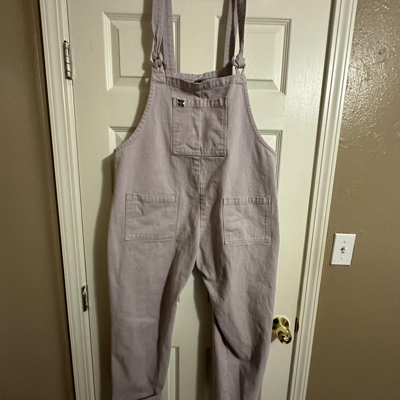 Purple overalls - Depop