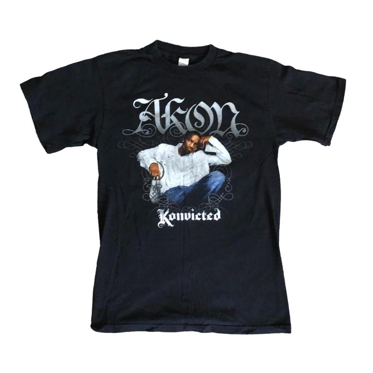 Akon 2007 Konvicted Official Tour T-shirt Size... - Depop
