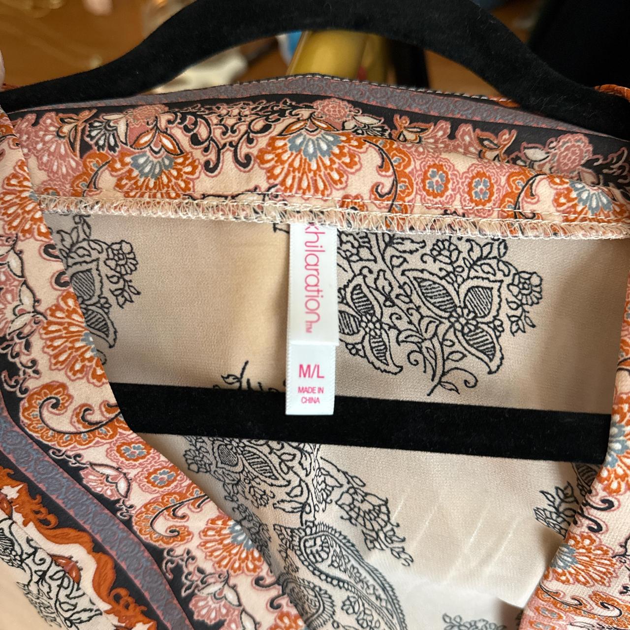 Boho chic kimono top with tie waist #bohostyle Size... | Depop