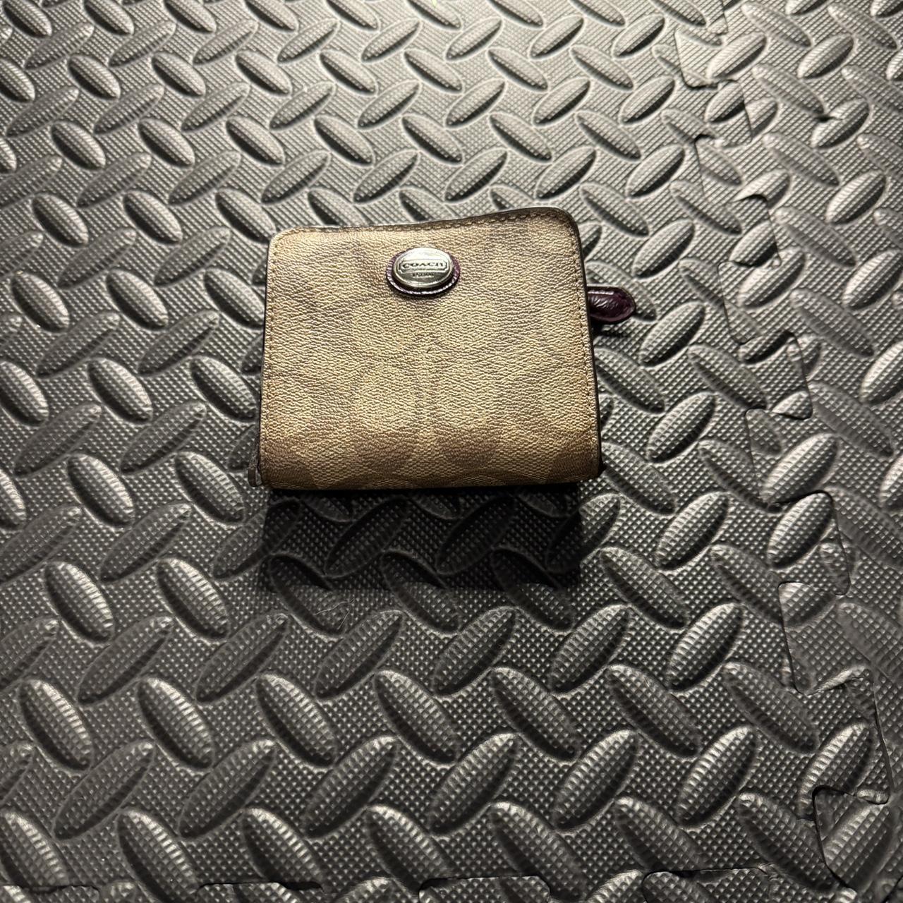 Authentic Coach Wallet, click together. Card slots /... - Depop