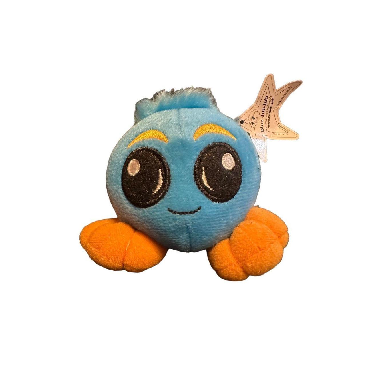 NeoPets Blue JubJub plushie 2004 with Tag McDonalds... - Depop