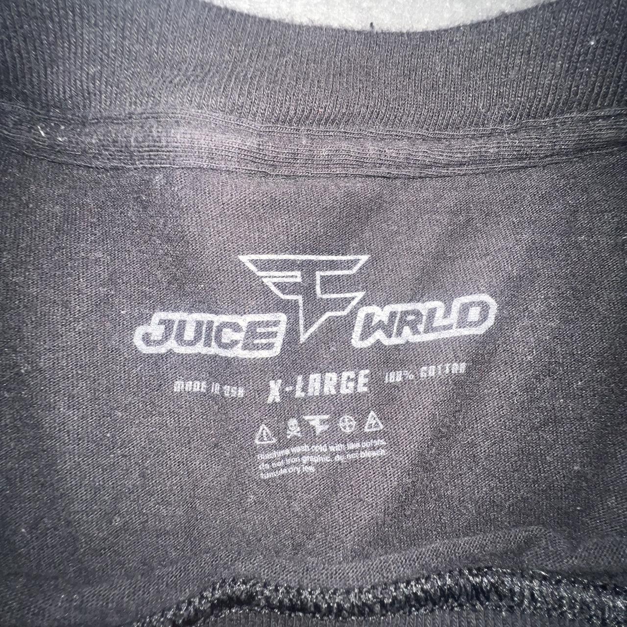 Juice Wrld x Faze collab tee - Depop