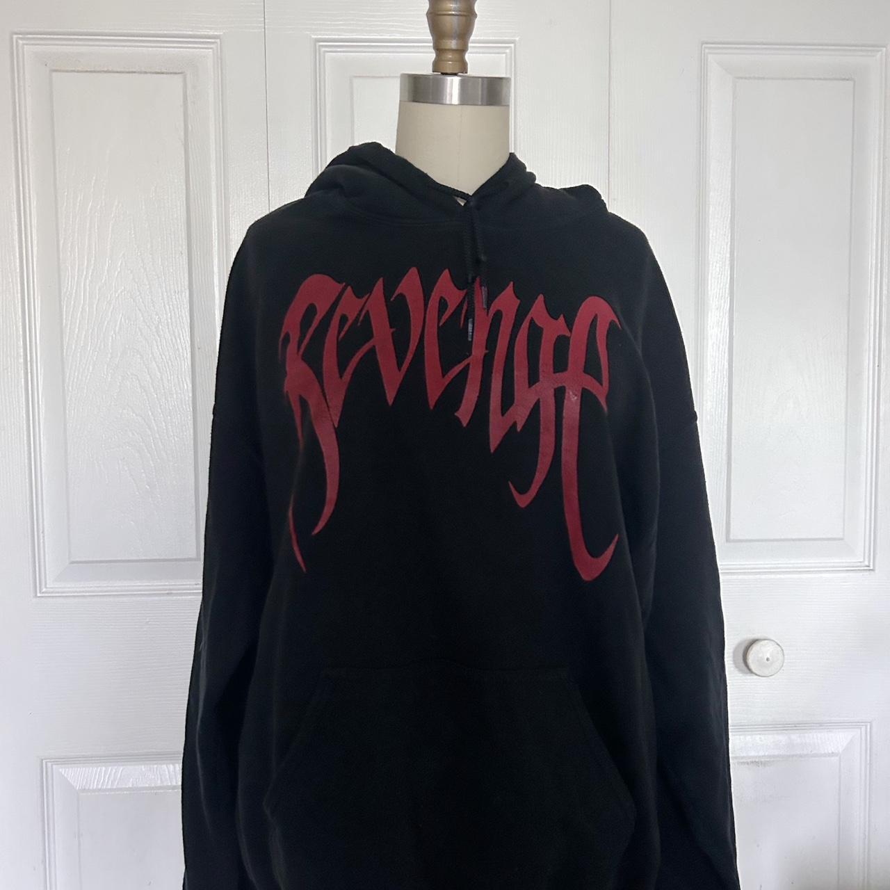 Revenge Black Hoodie XXX Tentación rapper Hoodie... - Depop