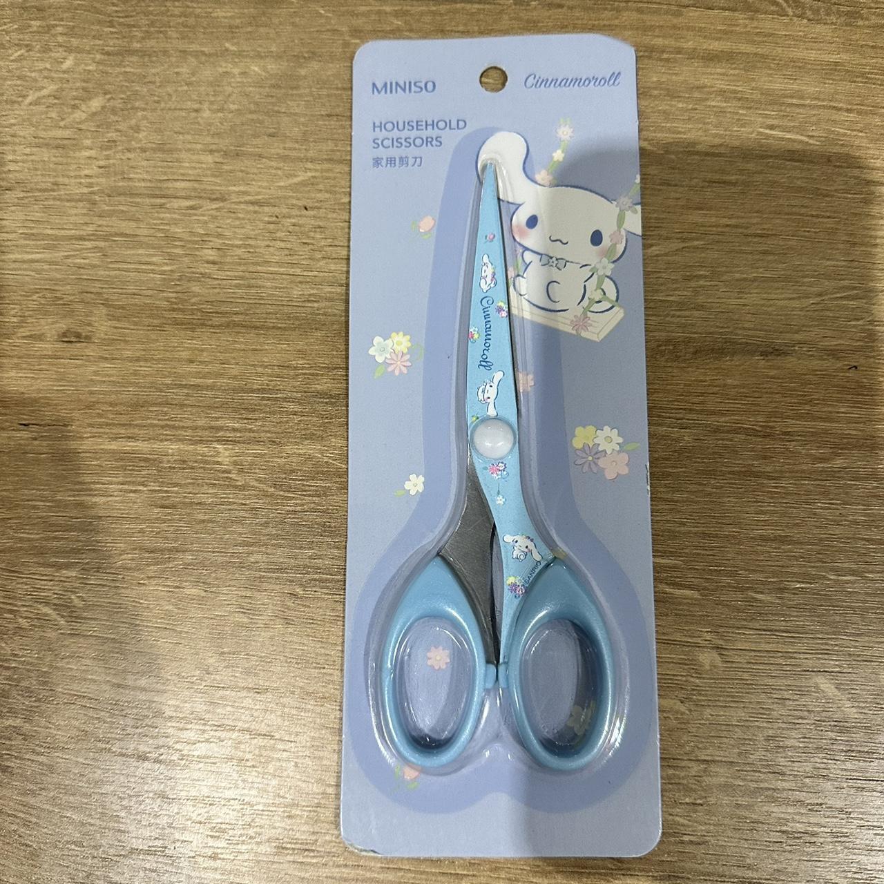 Cinnamoroll household scissors from miniso china... - Depop