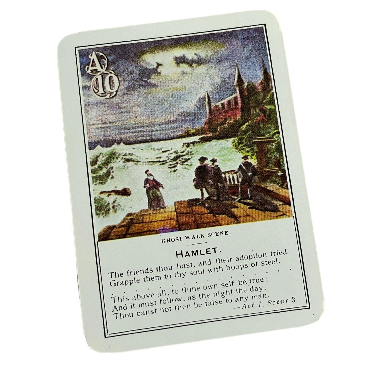 The Shakespeare Game Vintage card game - plays... - Depop