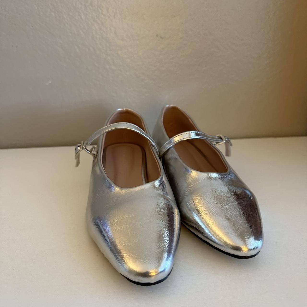 People Women's Silver Footwear | Depop