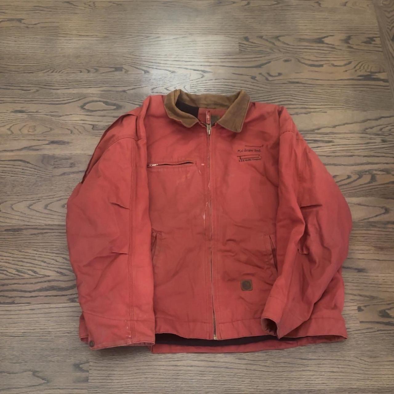 Vintage carhartt style detriot jacket , size 4xl but... | Depop